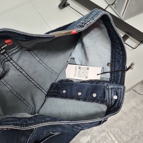 Nasty Pig | Jeans | New Nasty Pig Size 33 X 33 Mens Jeans 2223 Indigo ...